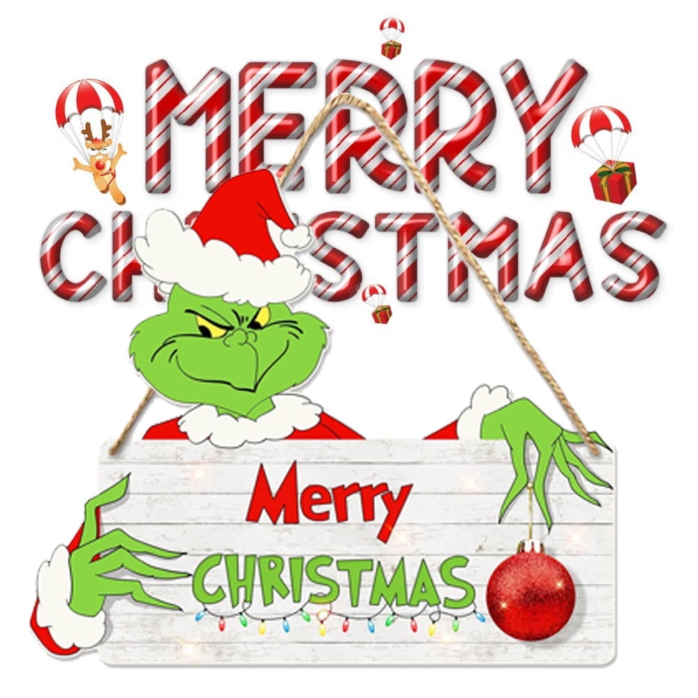 Grinch Christmas Decorations Christmas Tree Grinch Decor Merry Wivimas ...