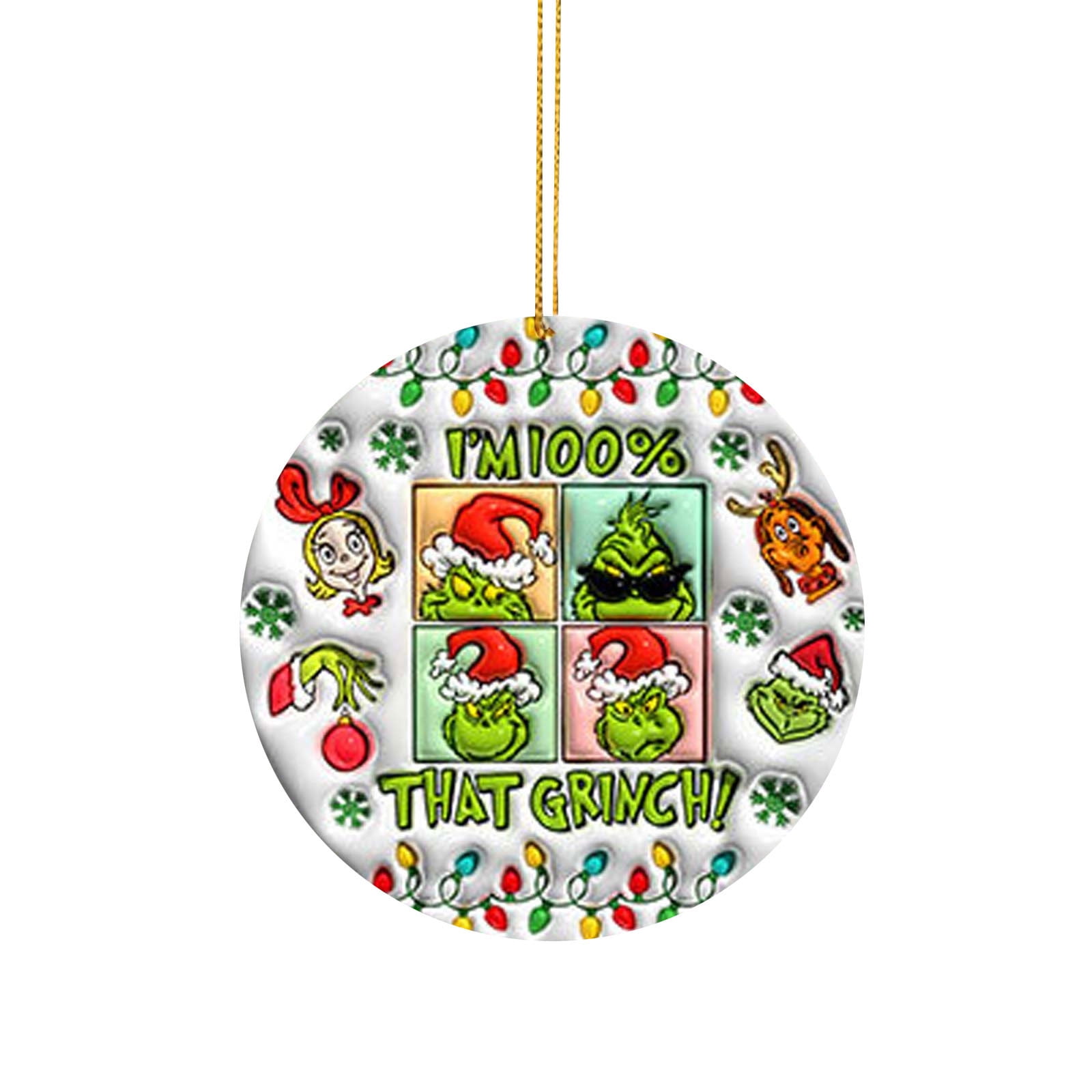 Grinch Christmas Decorations Who Stole Christmas Grinch Decor Festive ...