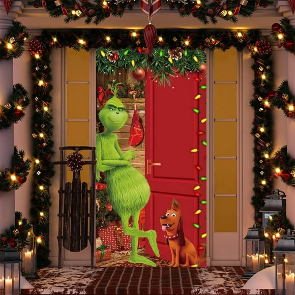 Grinch Door Decorations