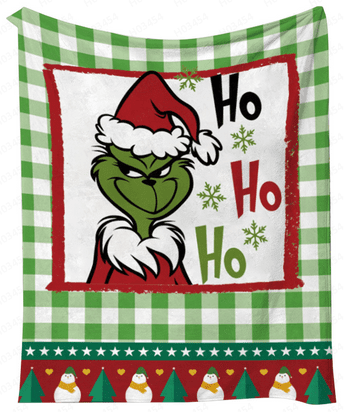 Grinch Christmas Grinch Blanket Merry Christmas Grinch Blanket 60”x50 ...