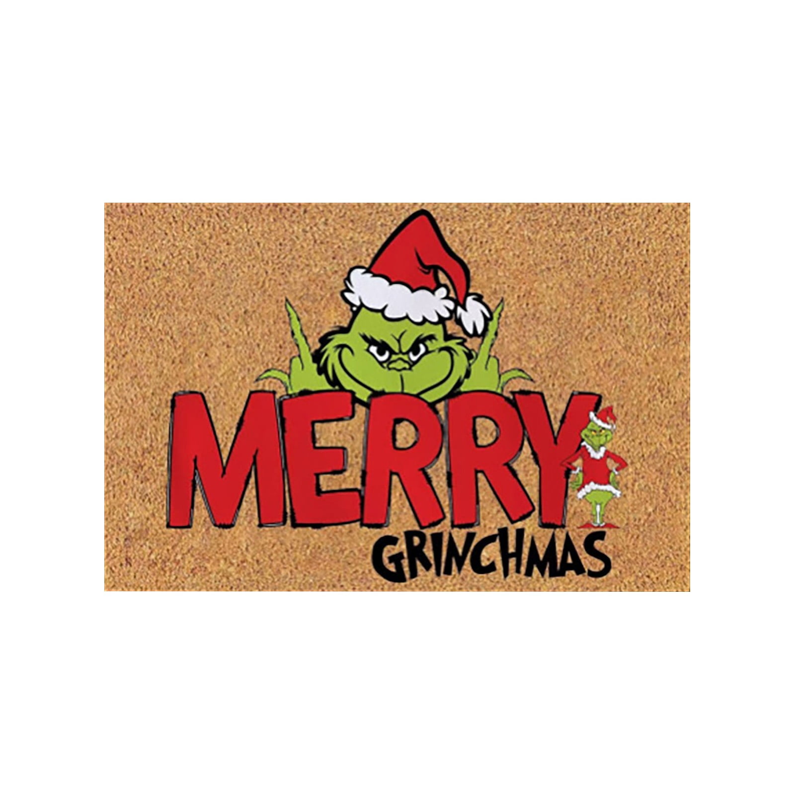 Grinch Christmas Grinch Welcome Rug - Coir Doormat 40*60Cm for Entrance ...