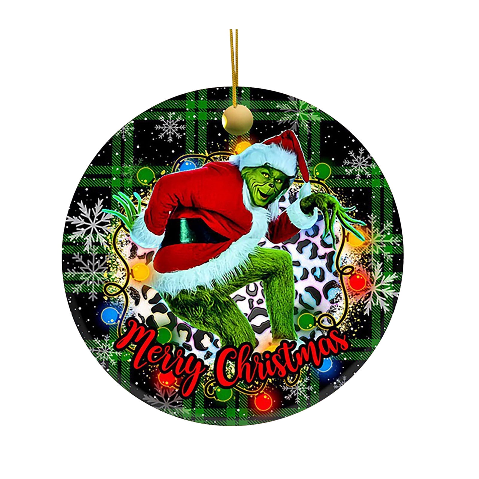 Grinch Christmas Hanging Decorations, 12 Different Styles With ...