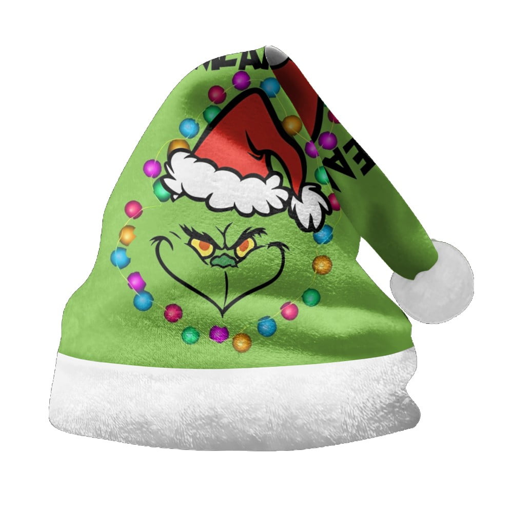 Grinch Christmas Hats Grinch Christmas Decorations Festive Santa Hat ...