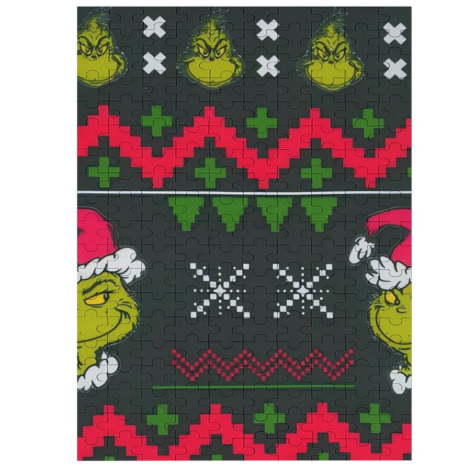 Grinch Christmas Jigsaw Puzzles Interlocking Puzzles for Kids And Teens ...