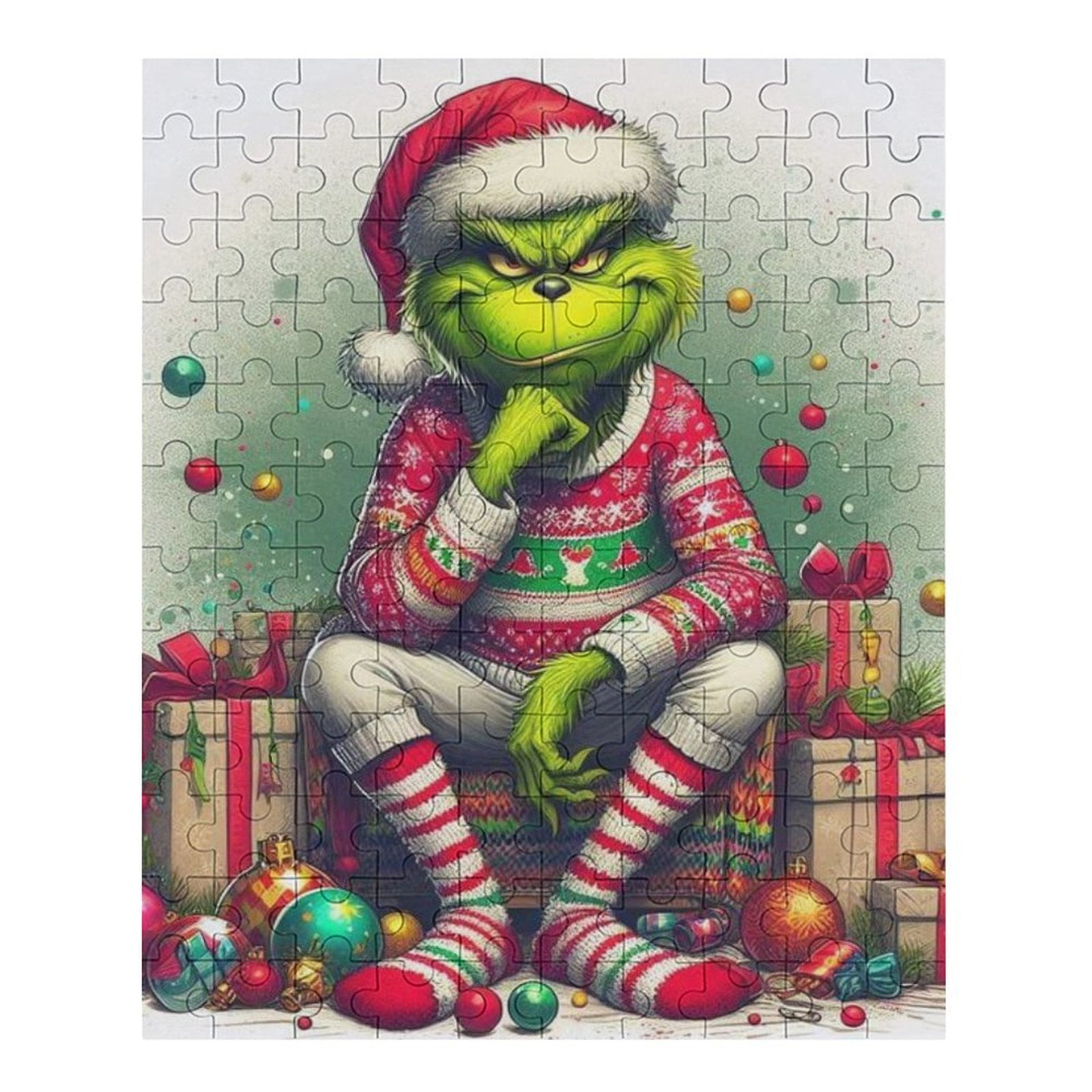 Grinch Christmas Jigsaw Puzzles Interlocking puzzles for kids and teens ...