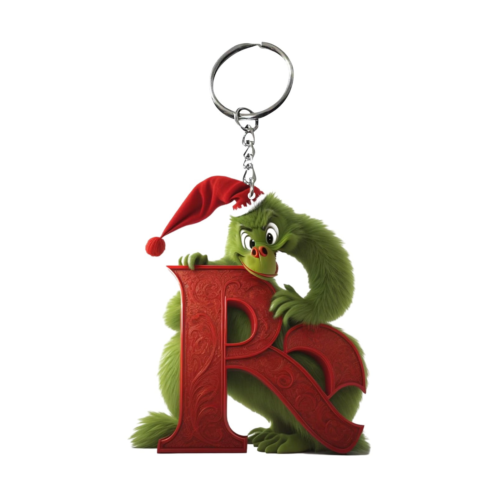 Grinch Christmas Keychain,Grinch Stuff,Grinch Decorations,Grinch Green ...