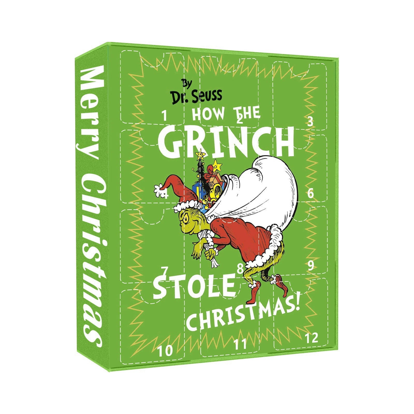 Grinch Christmas Ornaments Christmas Advent Calendar Countdown Earrings ...