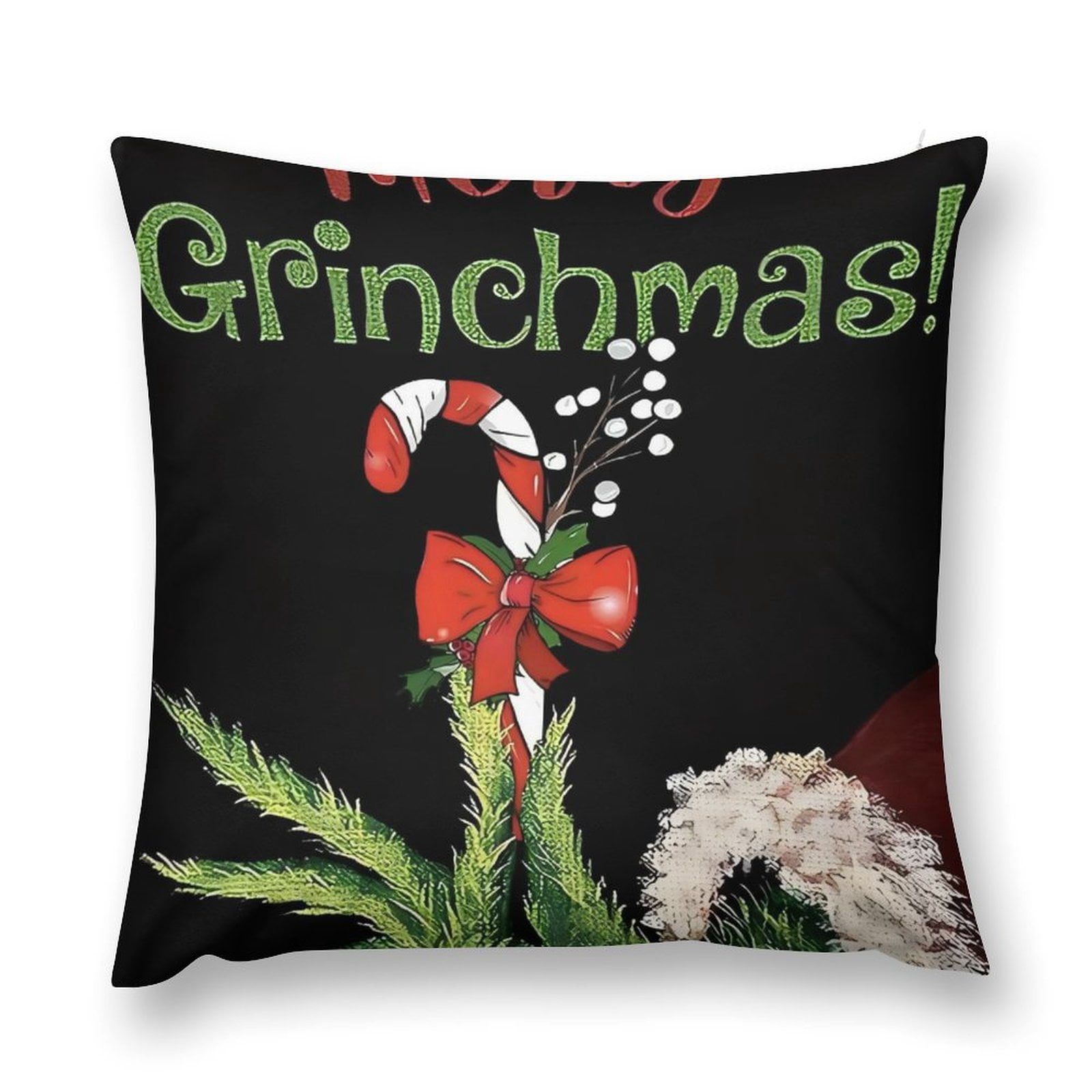 Grinch Christmas Pillow cover square cushion cover cartoon home ...