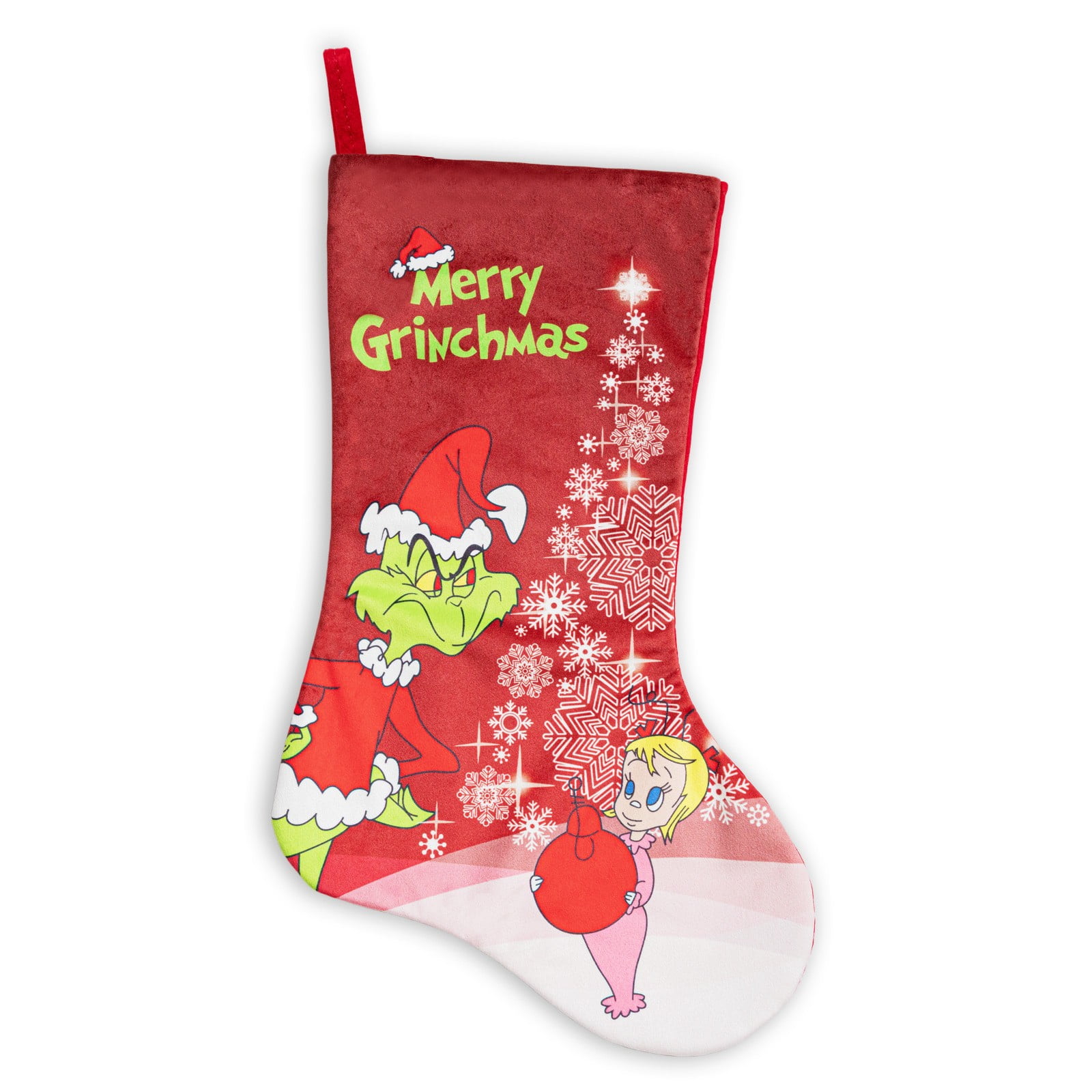 Grinch Christmas Stocking With 4 Classic Design Styles Including "Stink ...