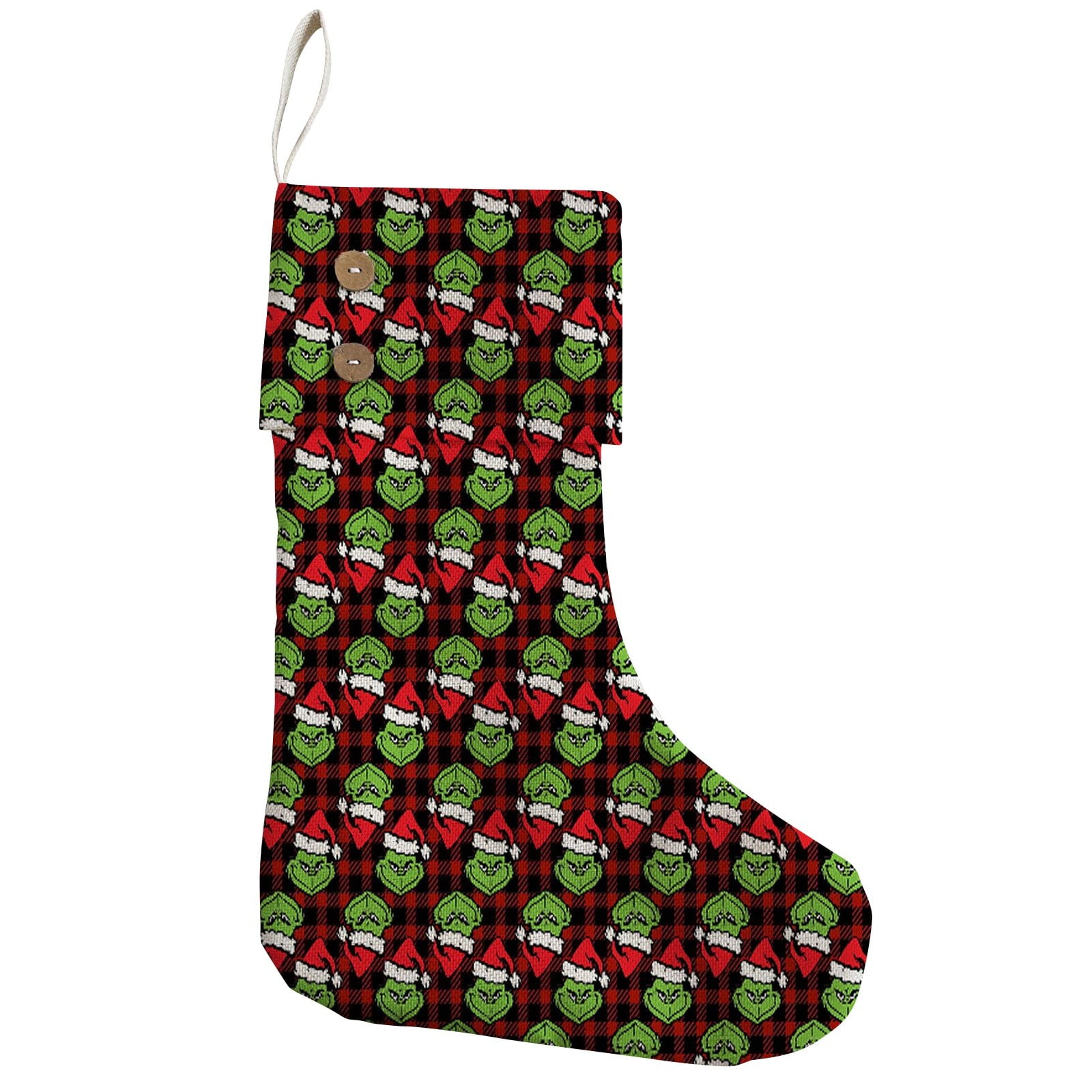 Grinch Christmas Stockings Decorations, Pet Fireplace Stockings, Tree ...