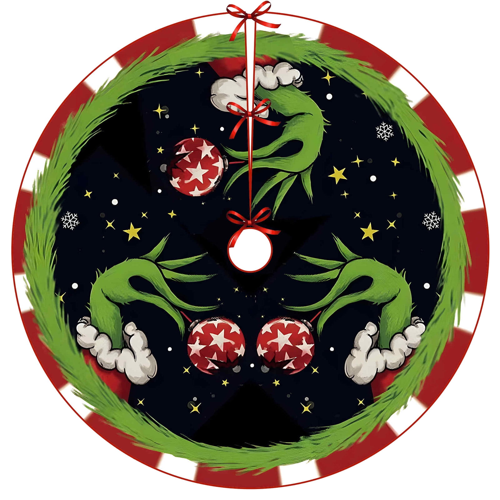 Grentch Christmas Tree Collar Grentch Christmas Tree Skirt, Grentch ...