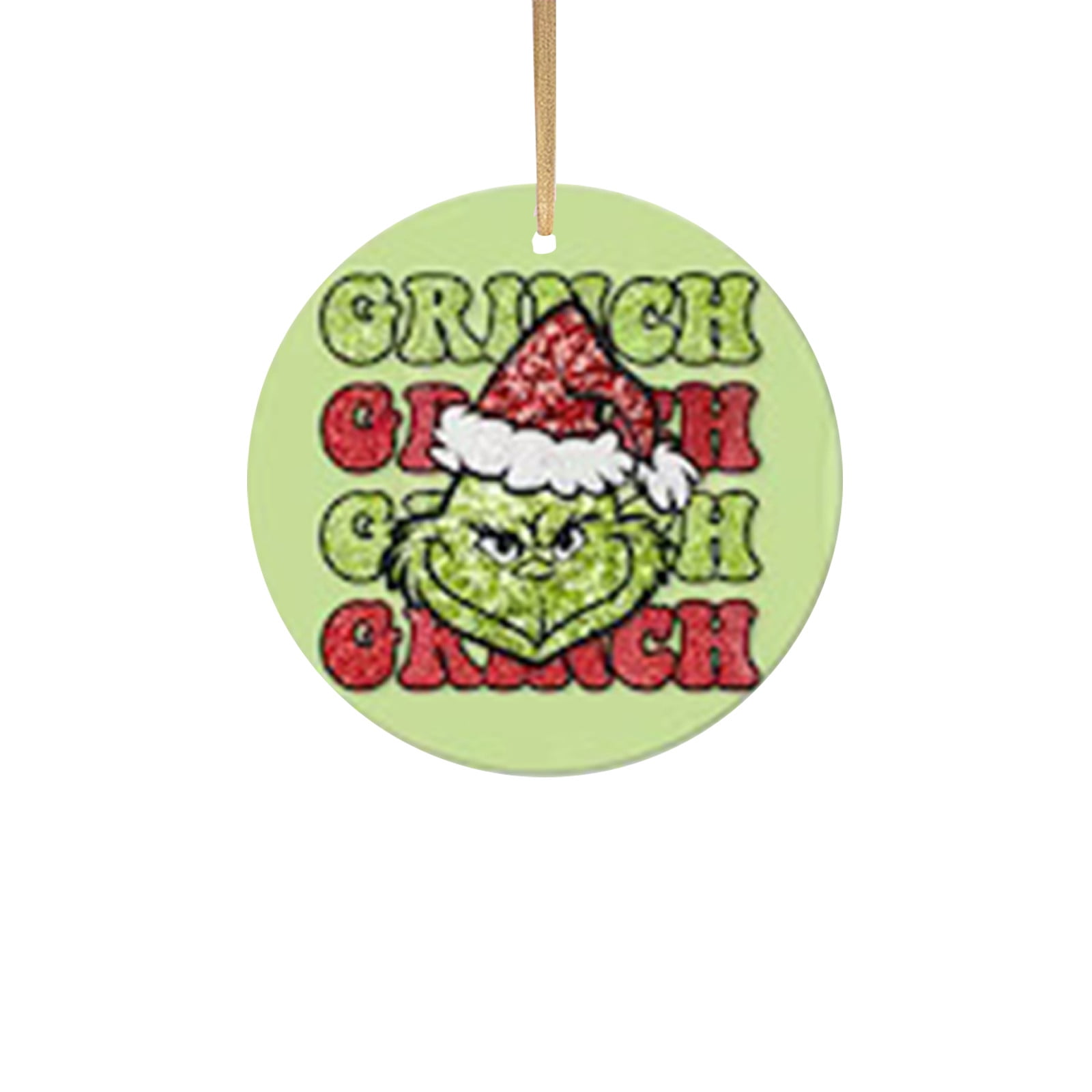 Grinch Christmas Tree Hanging Ornaments,Grinch Themed Acrylic ...