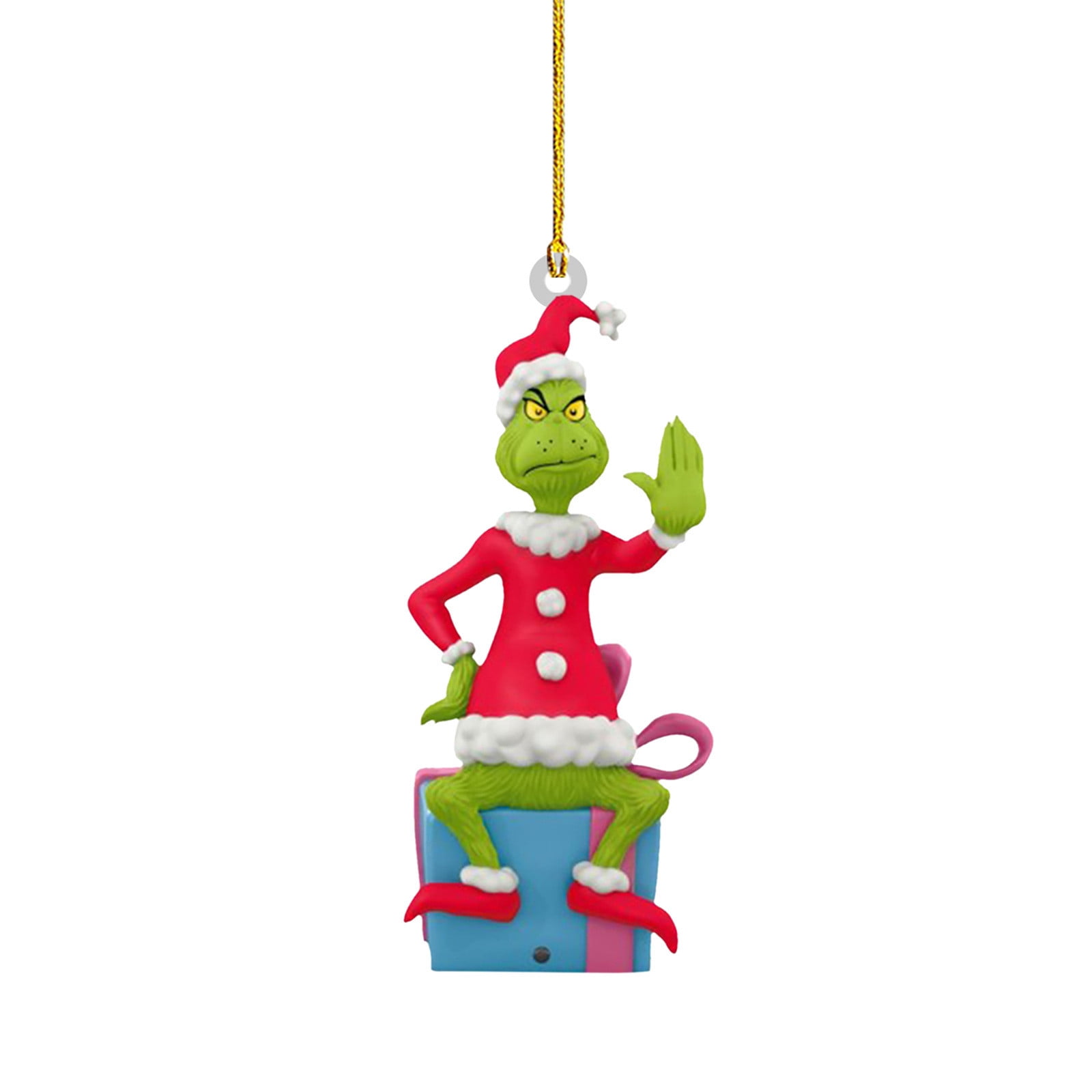 Grinch Christmas Tree Ornament Featuring Classic Green Character in ...