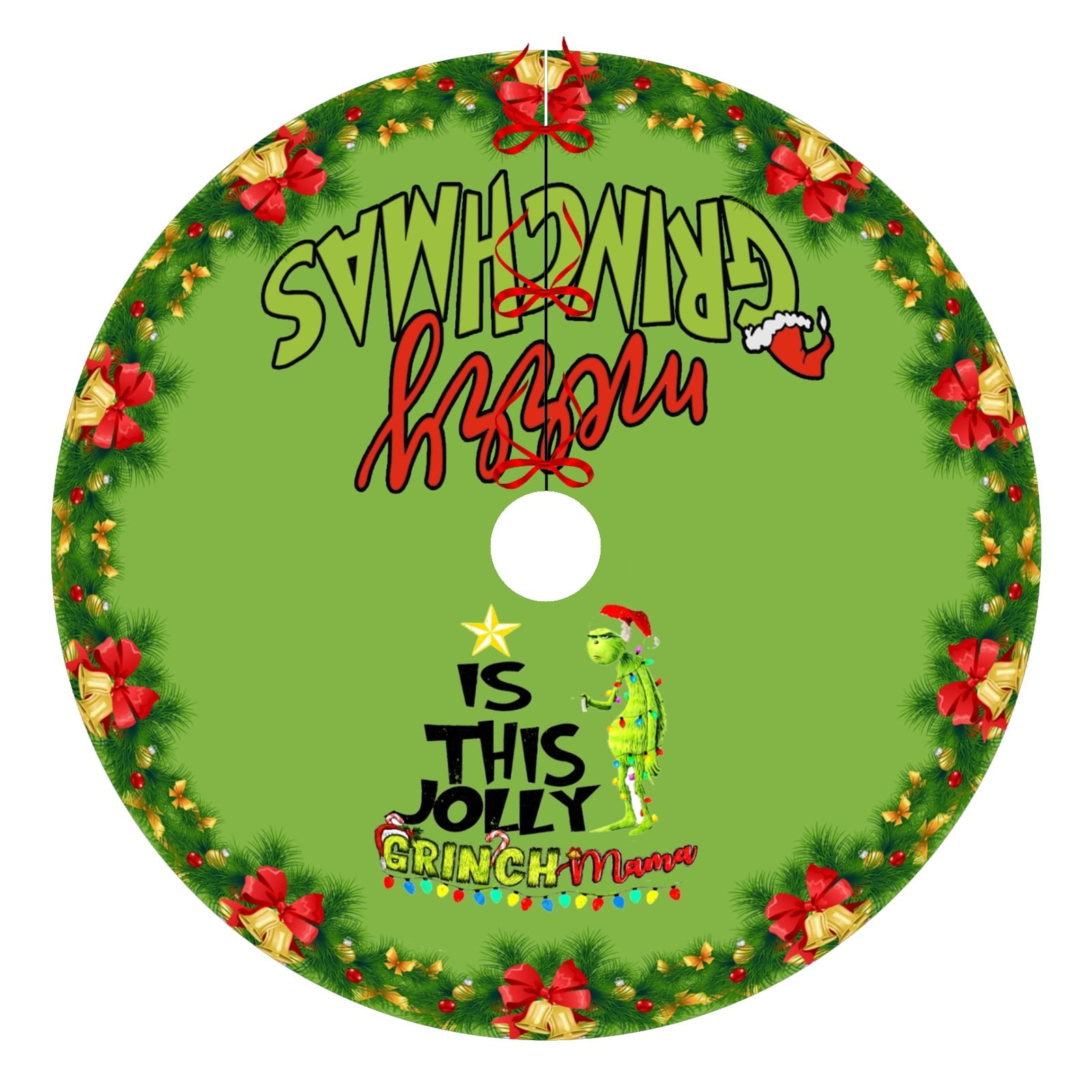 Grinch Christmas Tree Skirts Clearance,Grinch Christmas Skirt,Grinch ...