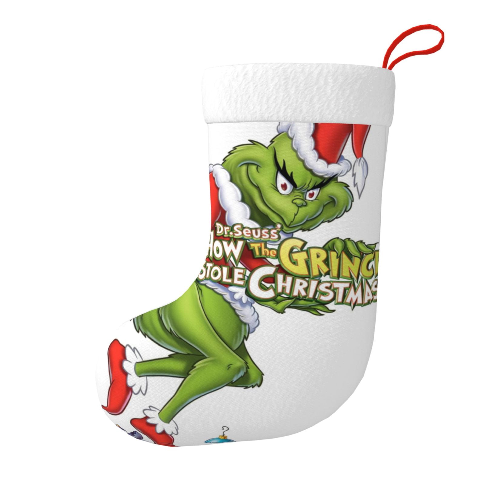 Grinch Clip Art Png Christmas Stocking 18 Inch,Grinch Clip Art Png ...