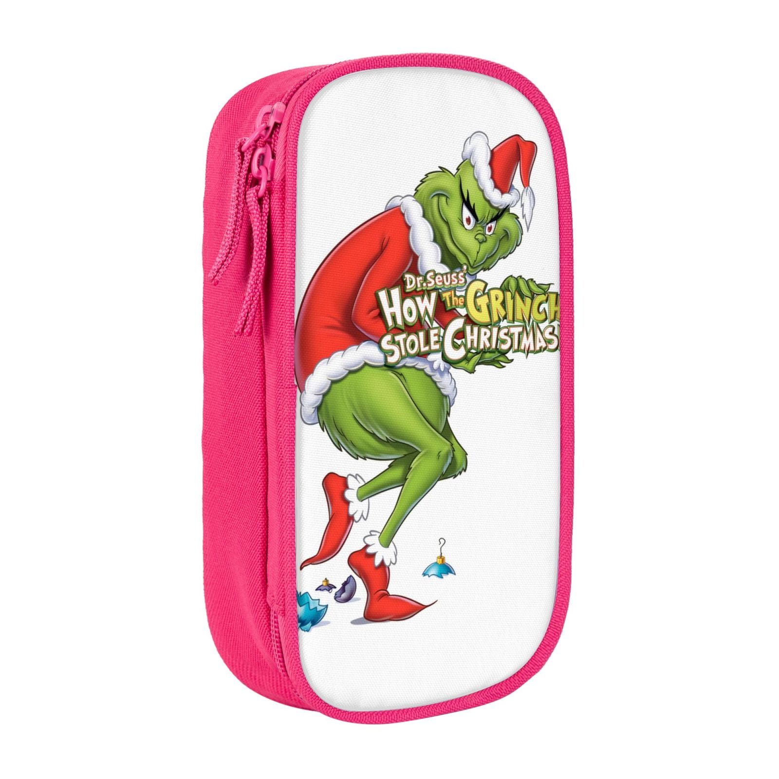Grinch Clip Art Png Pencil Case,Pencil Pouch,Big Pencil Bag Pouch Box ...