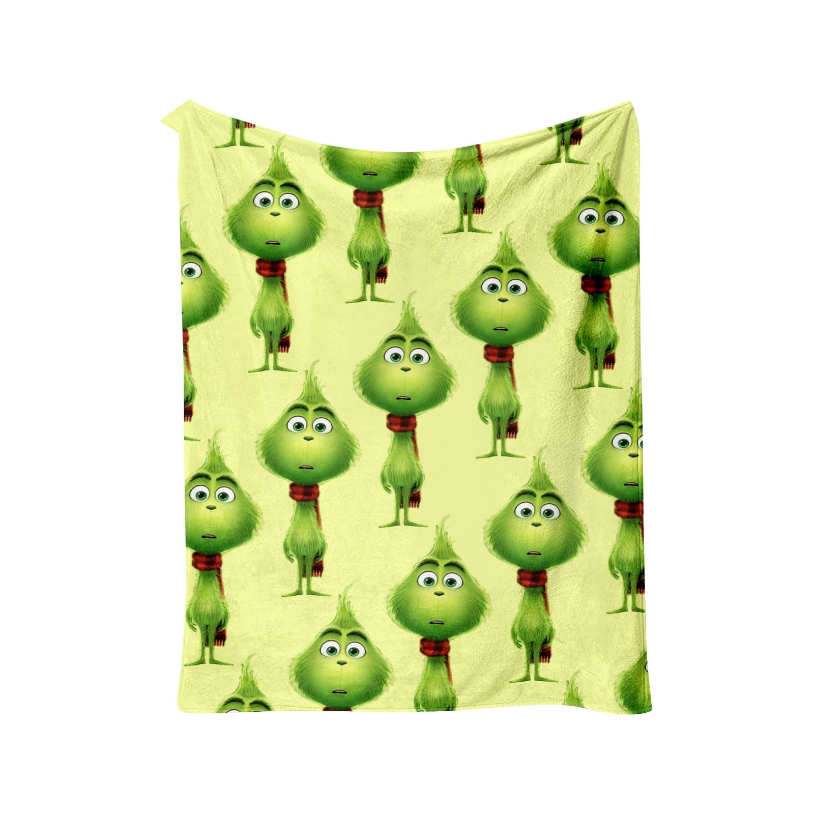 Grinch Items Cozy Christmas Blanket with Fun Design, Soft Fleece Throw ...