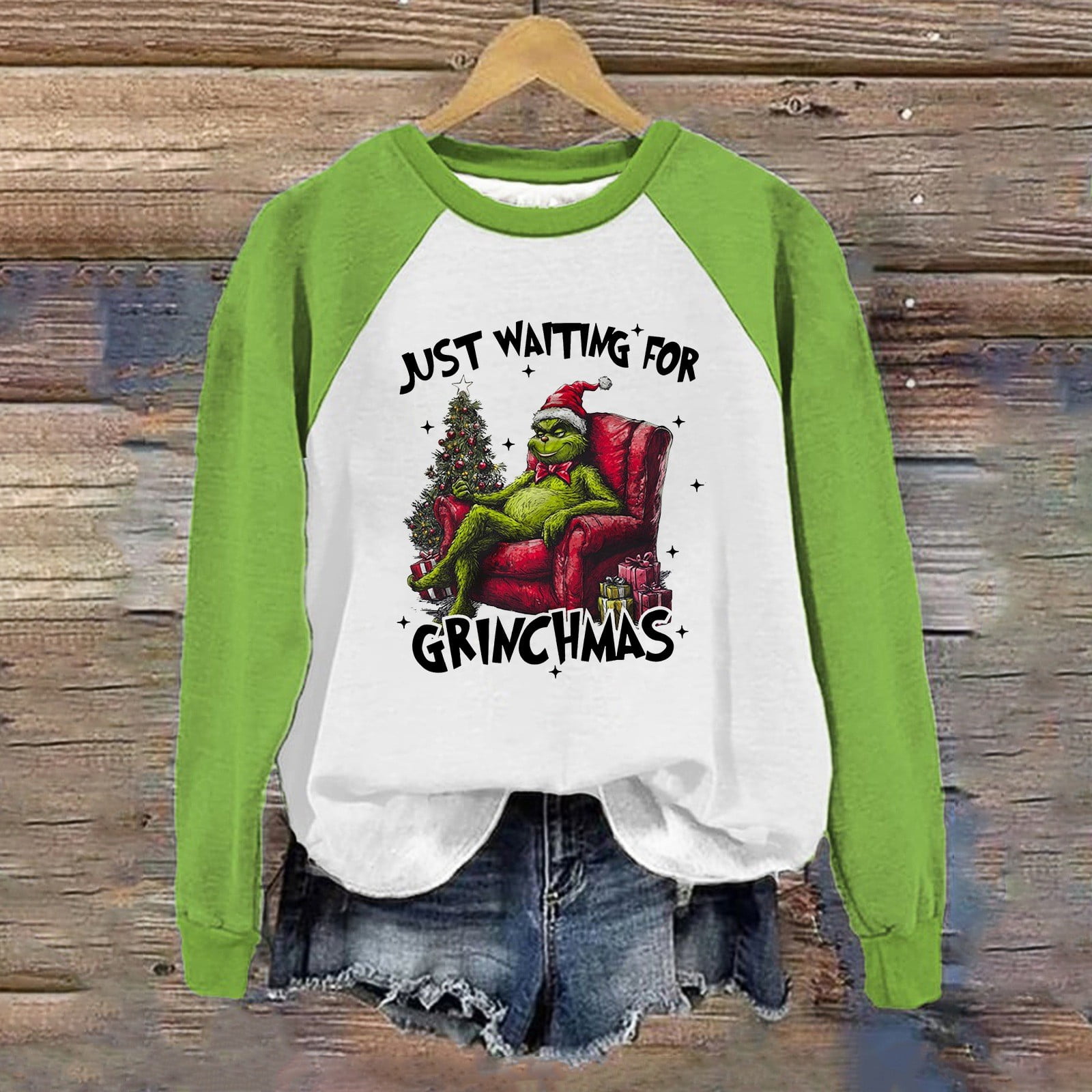 Grinch Crewneck Sweatshirt,Grinch Sweatshirt,Christmas Classics,Grinch ...