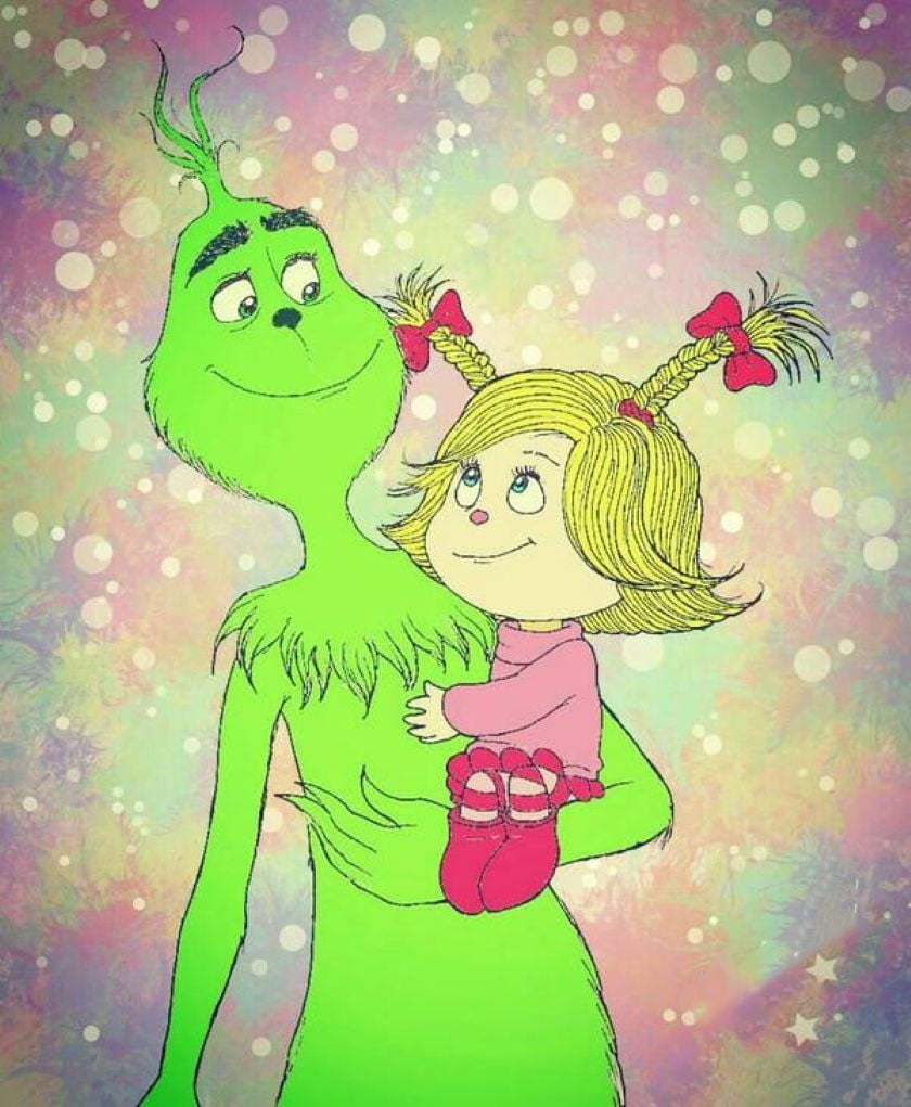 Grinch Diamond Art Painting Kits for Adults, Cartoon girl Full Drill ...