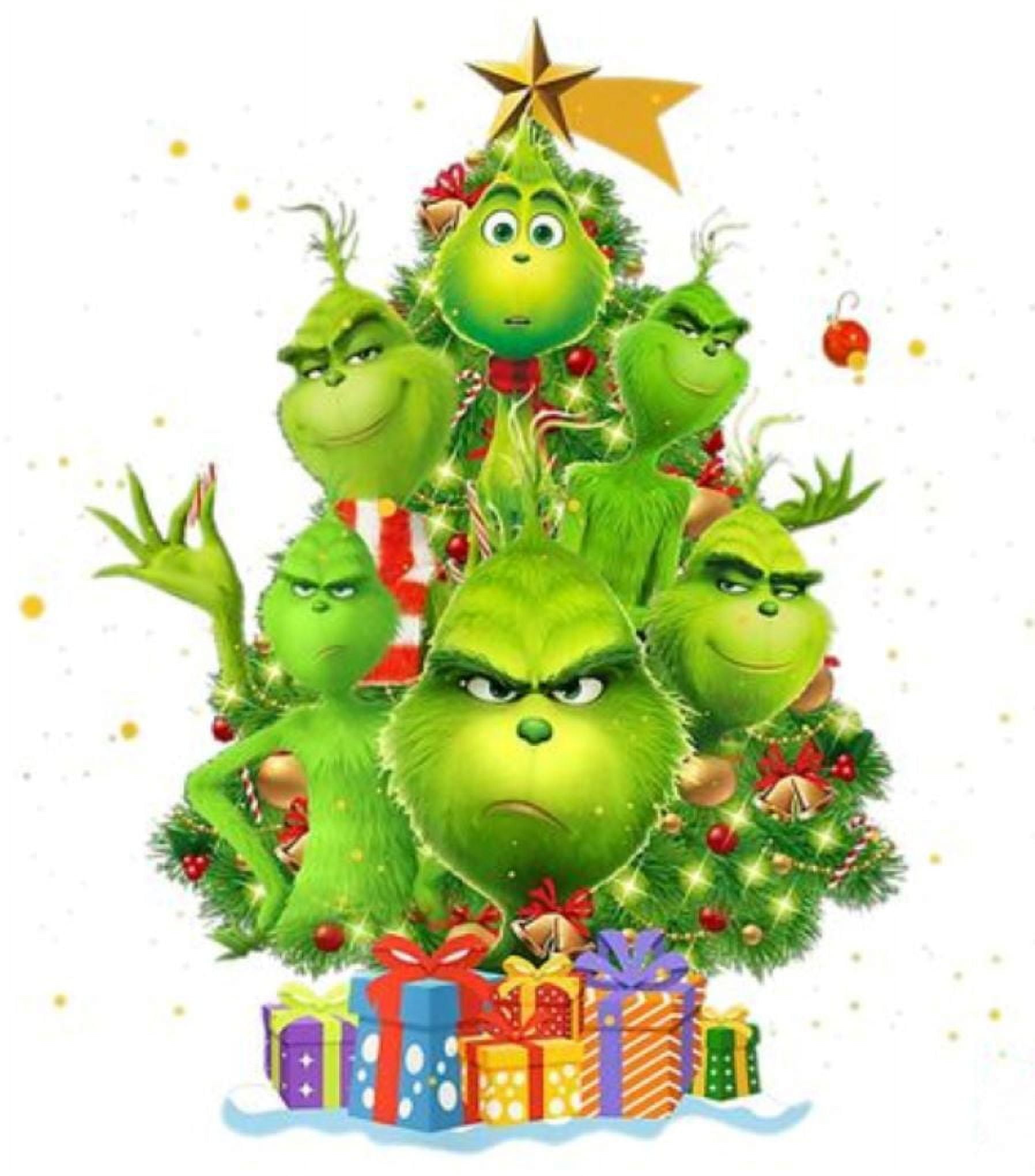 The Grinch Diamond Painting Kits for Adults 5D DIY Round Diamond Number ...