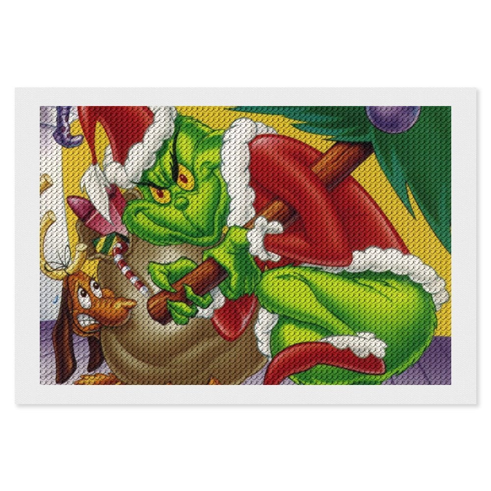 Grinch Diamond Art Kits for Adults Diamond Art Gem Art Painting Full ...