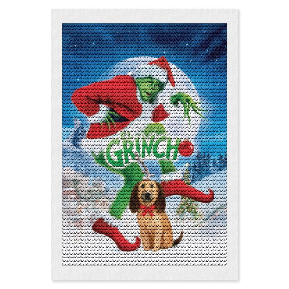 Grinch Diamond Art Kits for Adults Diamond Art Gem Art Painting Full ...