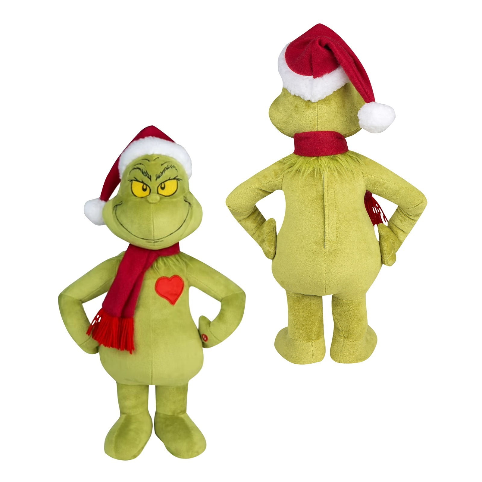 Grinch Dolls Whimsical Grinch Santa Plush: A Must-Have for Holiday ...