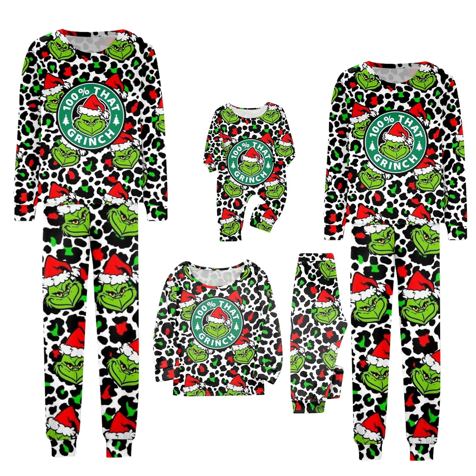 Grinch Family Matching Pajamas, Family Matching Outfits Harmony ...