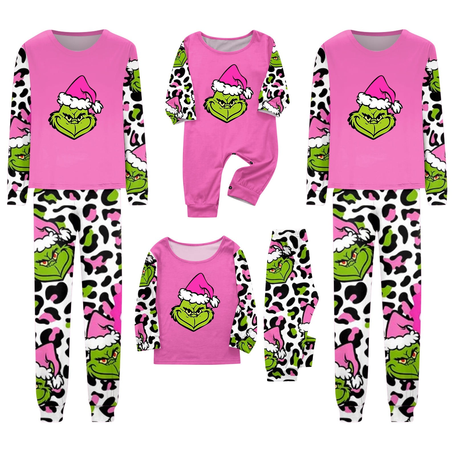 Grinch Family Matching Sets Paj, Loungewear Outfits,Family Matching ...