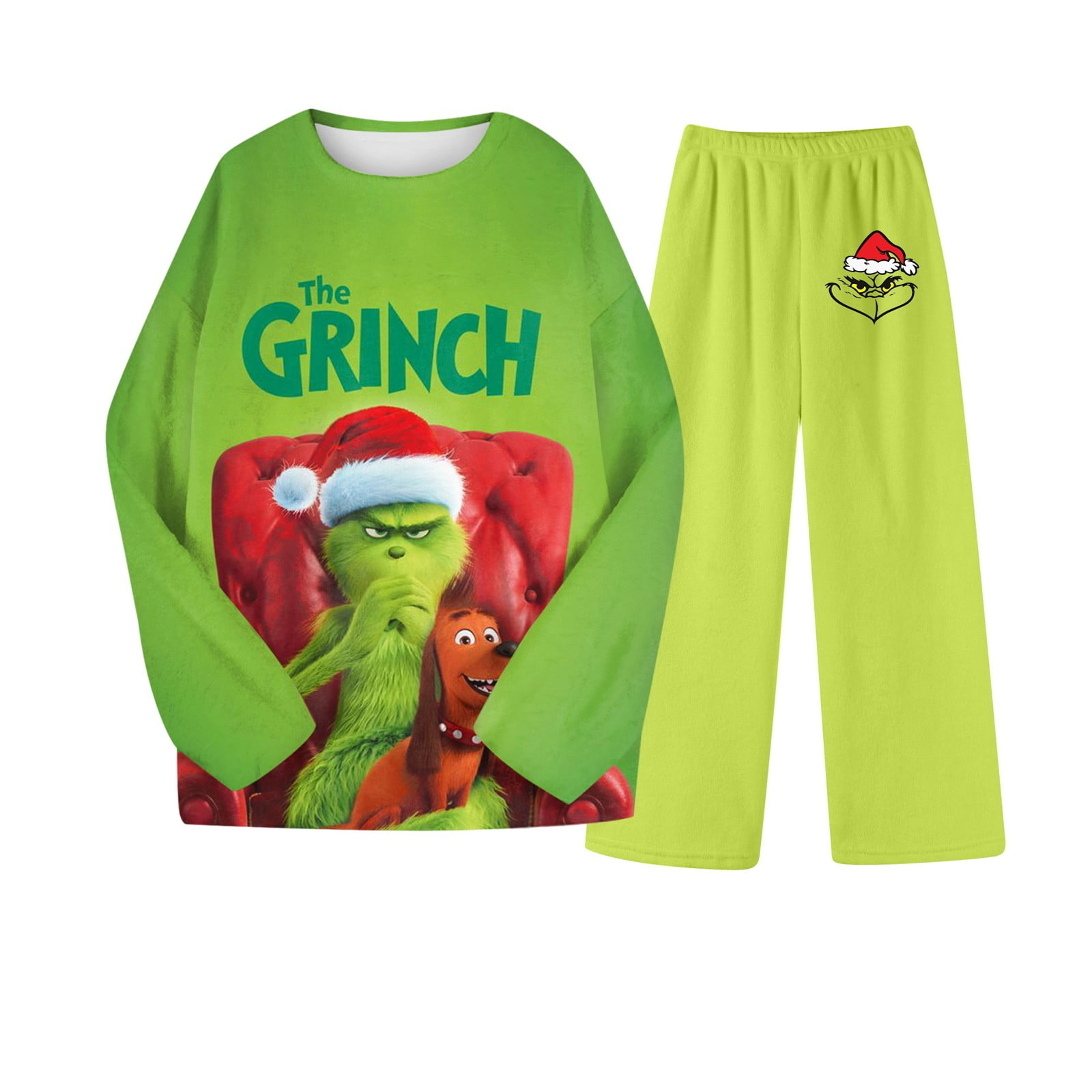 Grinch Family Pajamascuddle Up In Grinch Family Matching Sets - Pajamas ...
