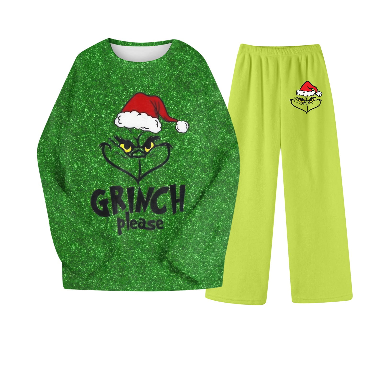 Grinch Family Pajamasgrinch-Themed Family Matching Sets - Pajamas For A ...
