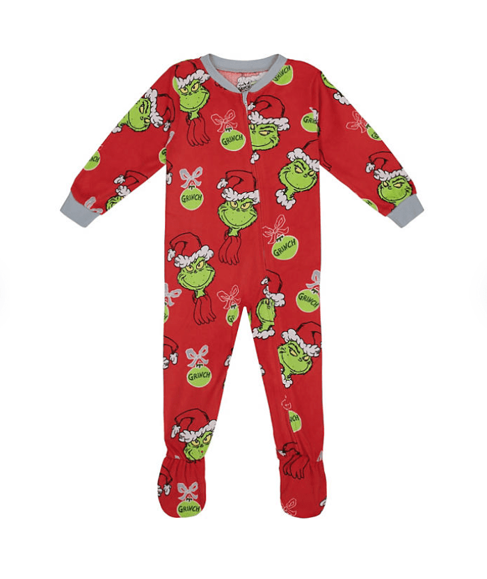 Grinch Family Sleep Infant Sleeper (12M) - Walmart.com