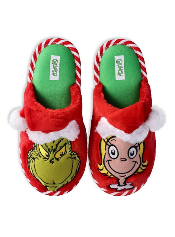 Dr Seuss Grinch Slippers