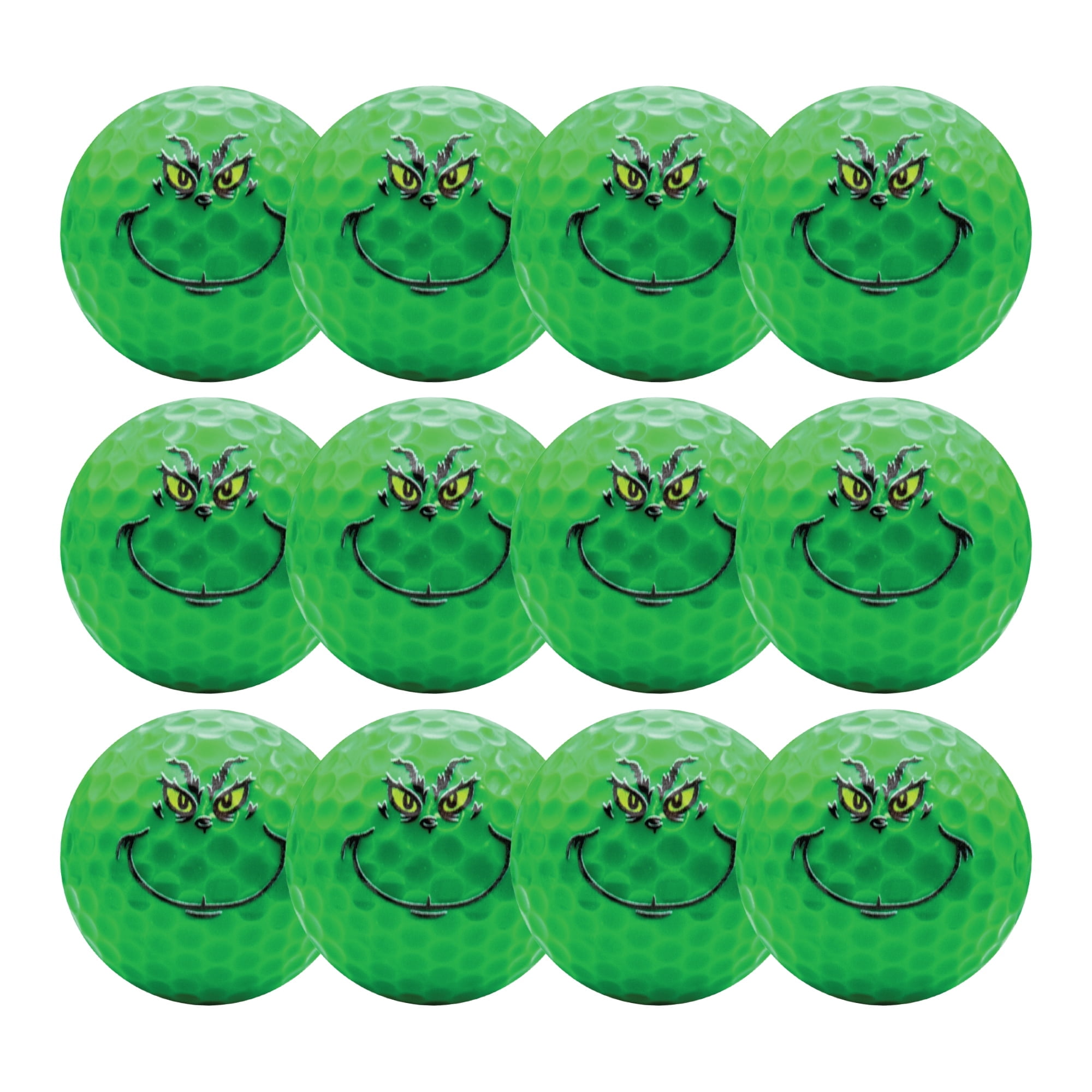 Christmas Grinch Golf Balls 12 Pack - Perfect Gift for Golf Lovers ...