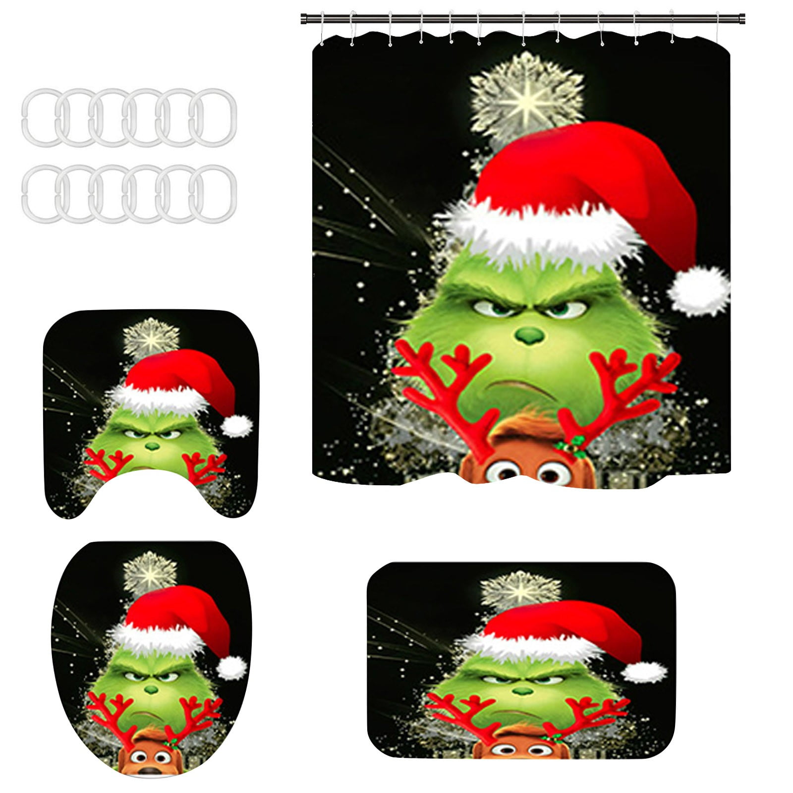 The Grinch, Grinch Decor, Grinch Christmas Decorations, Grinch Bathroom ...