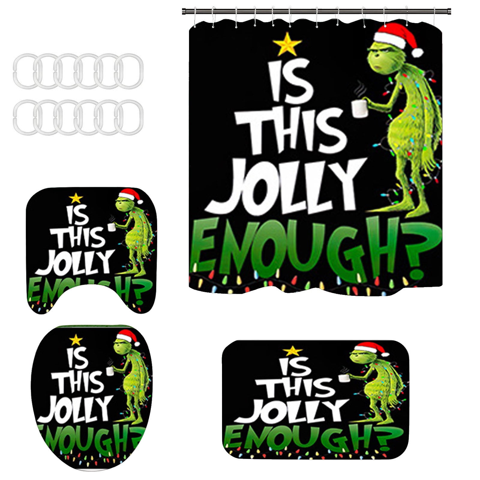 The Grinch, Grinch Decor, Grinch Christmas Decorations, Grinch Bathroom ...