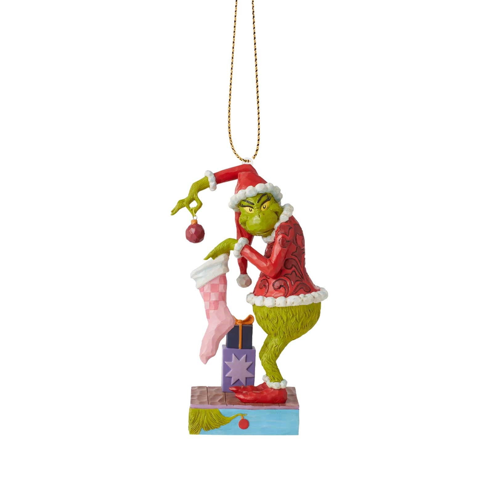 Grinch Hanging 2D Ornaments, Grinch Christmas Decorations, Christmas ...