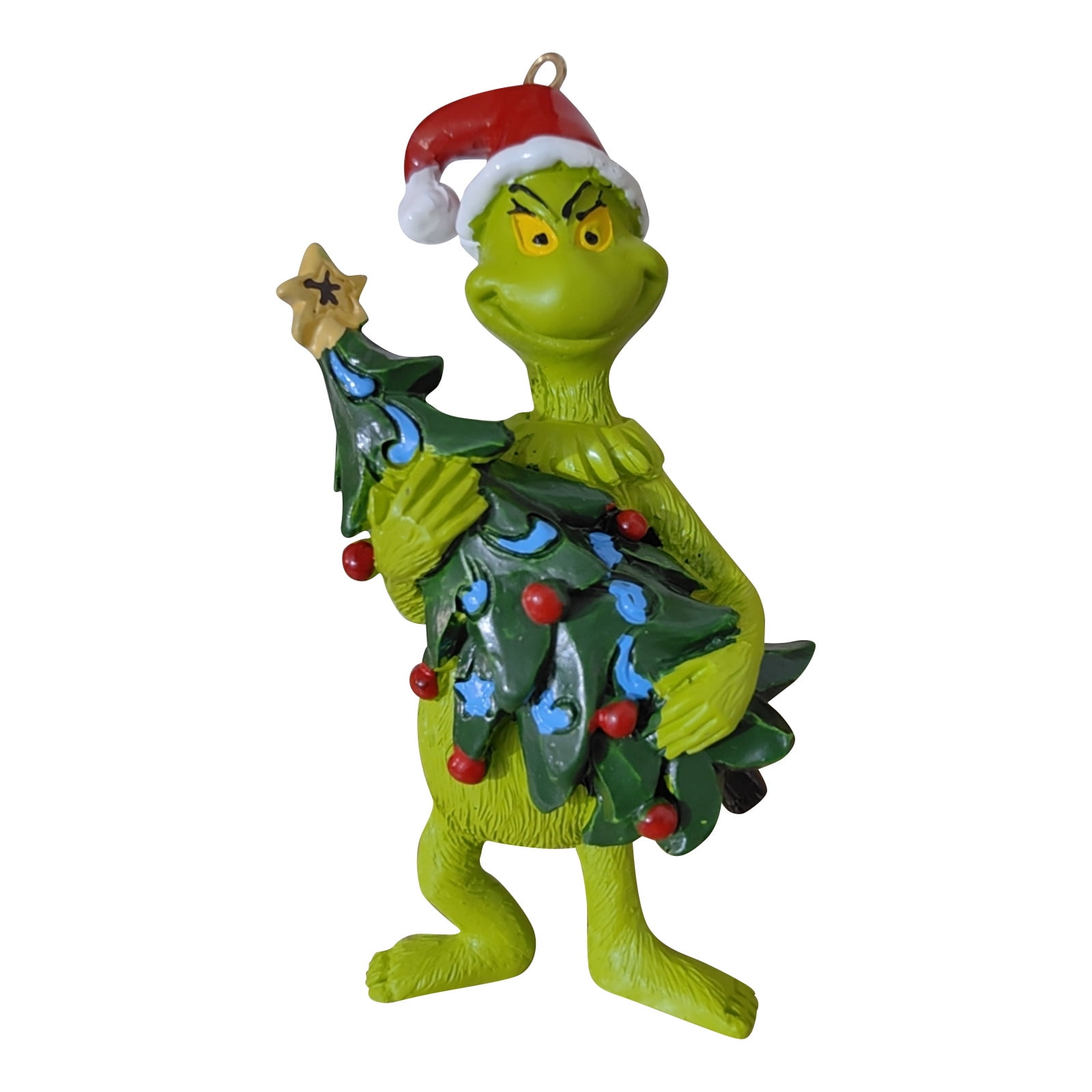 Grinch Hanging Resin Figure, Grinch Christmas Decorations, Christmas ...