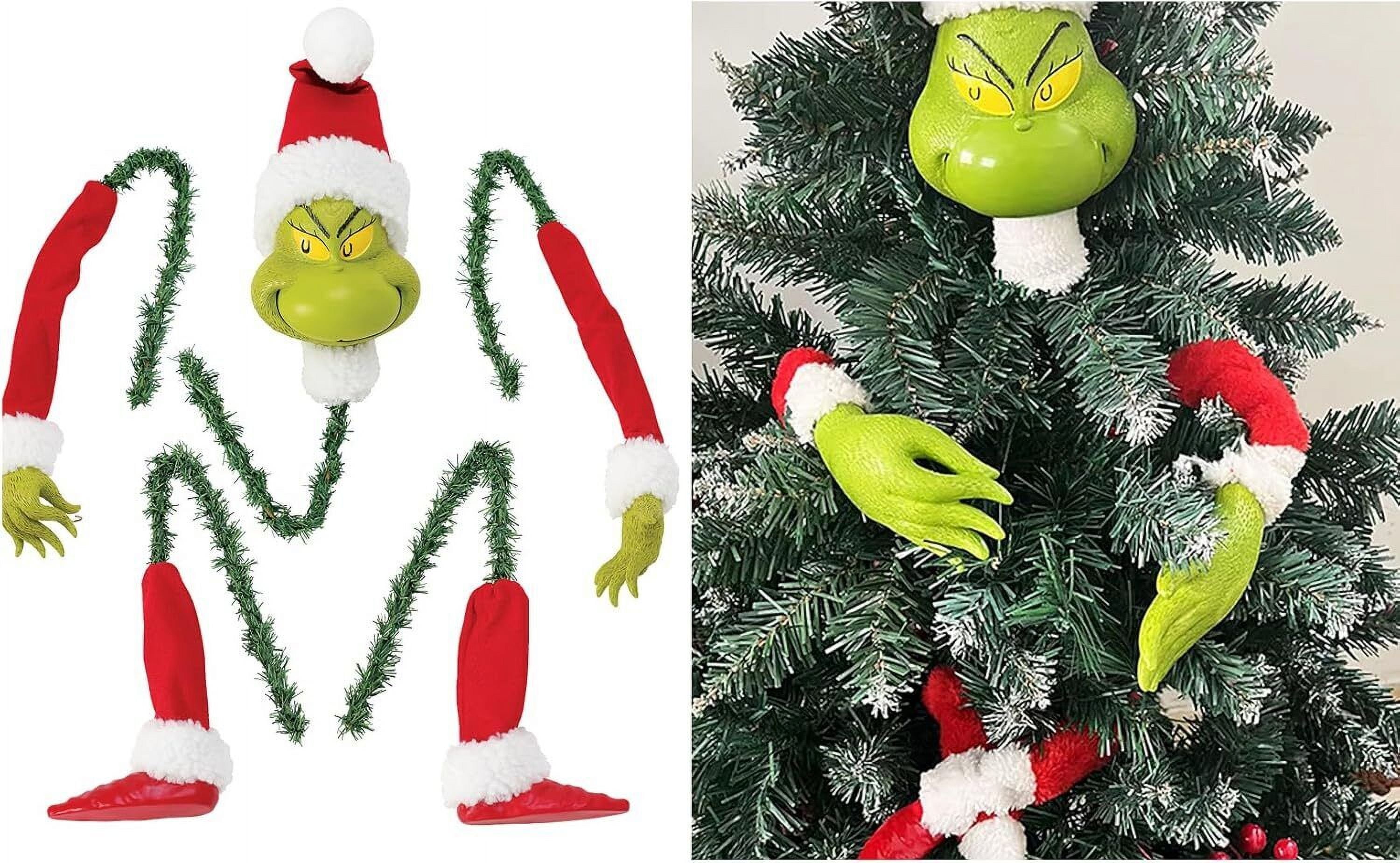 Grinch- Head, Arms and Legs for Christmas Tree, Kids Home School Office ...