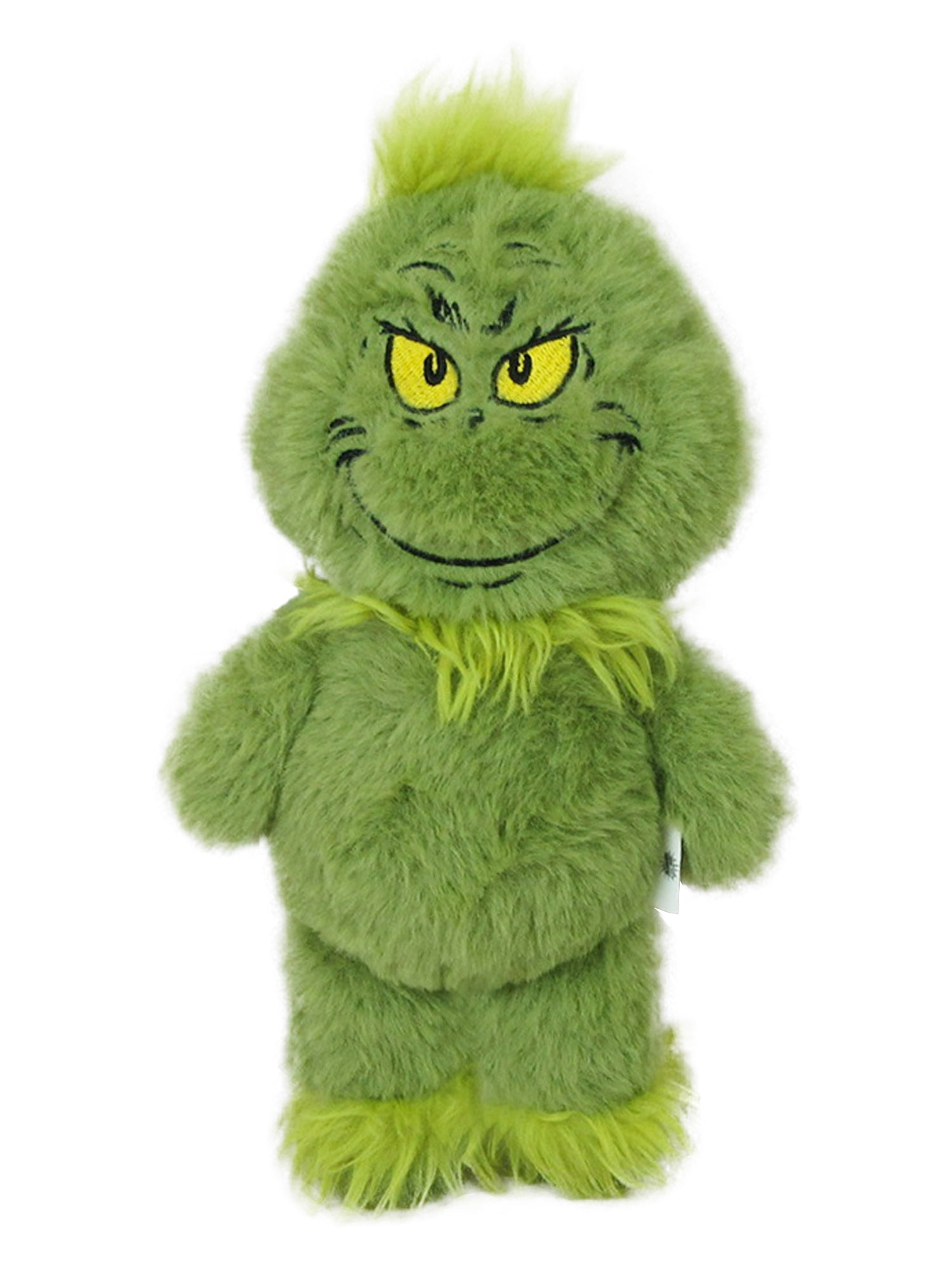 Grinch Holiday Plush Dog Toy with Squeaker, Green - Walmart.com