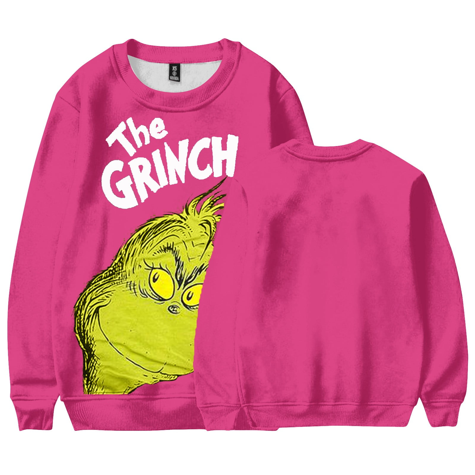 Grinch Hoodie Pajamas Festive Holiday Sweater with Fun Design Perfect ...