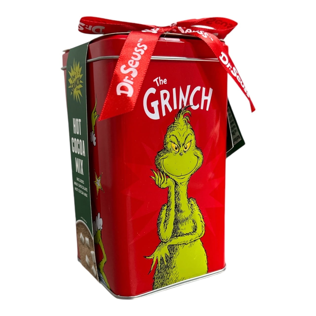 Grinch Hot Cocoa Mix Gift Tin with Milk Chocolate Hot Cocoa Mix - 16 oz ...