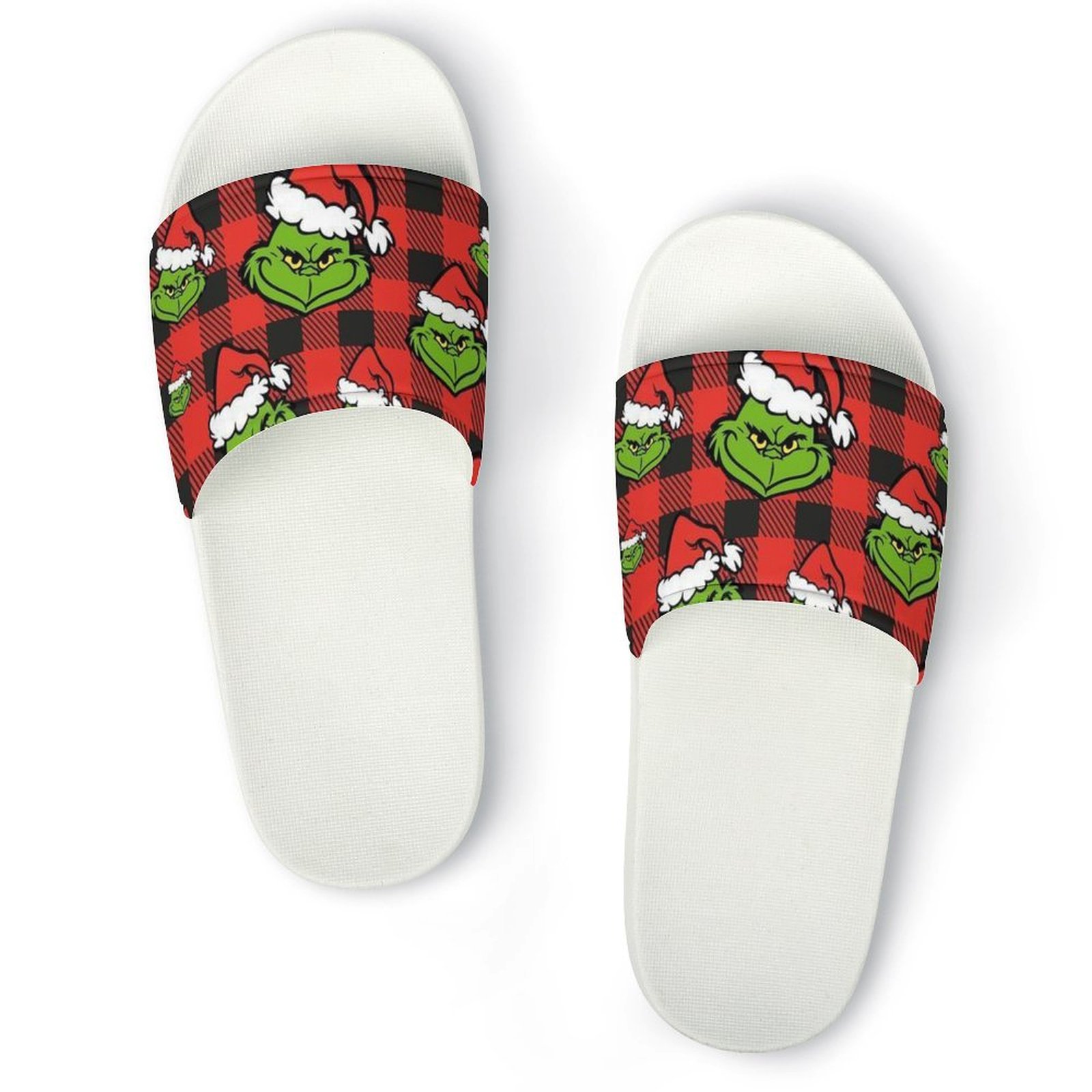 Grinch House Slides Non Slip Quick Drying Shower Sandals Bathroom ...