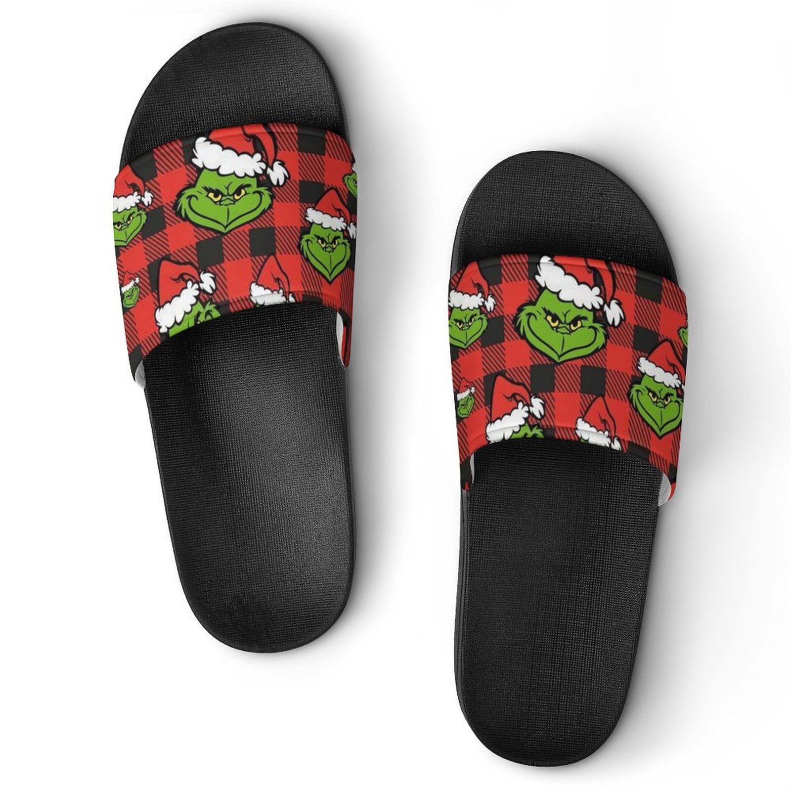 Grinch House Slides Non Slip Quick Drying Shower Sandals Bathroom ...