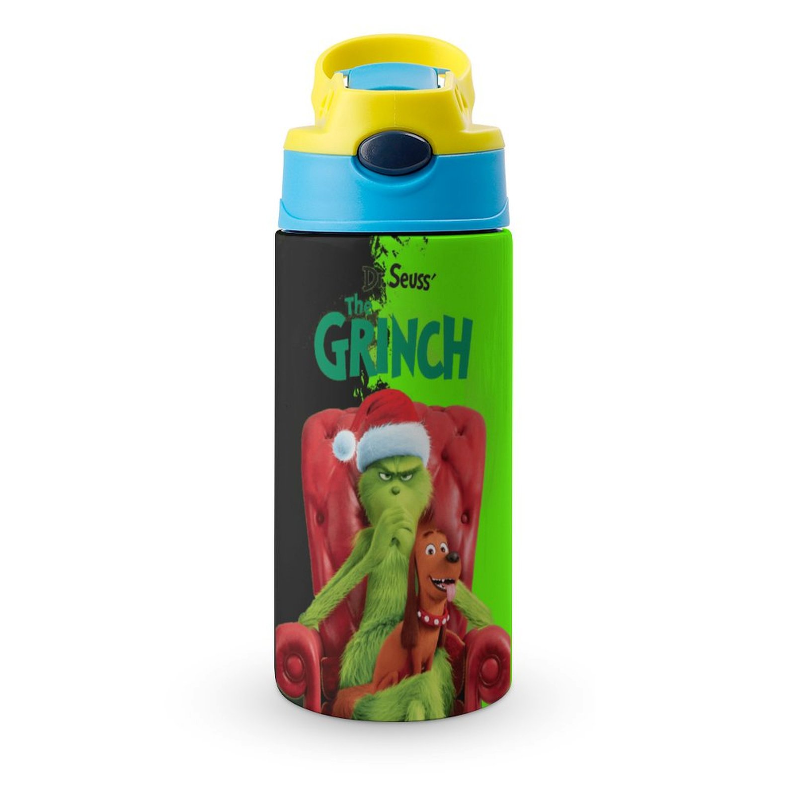 The Grinch Kids Water Bottle,12 Oz Vacuum Insulated Stainless Steel Cup ...