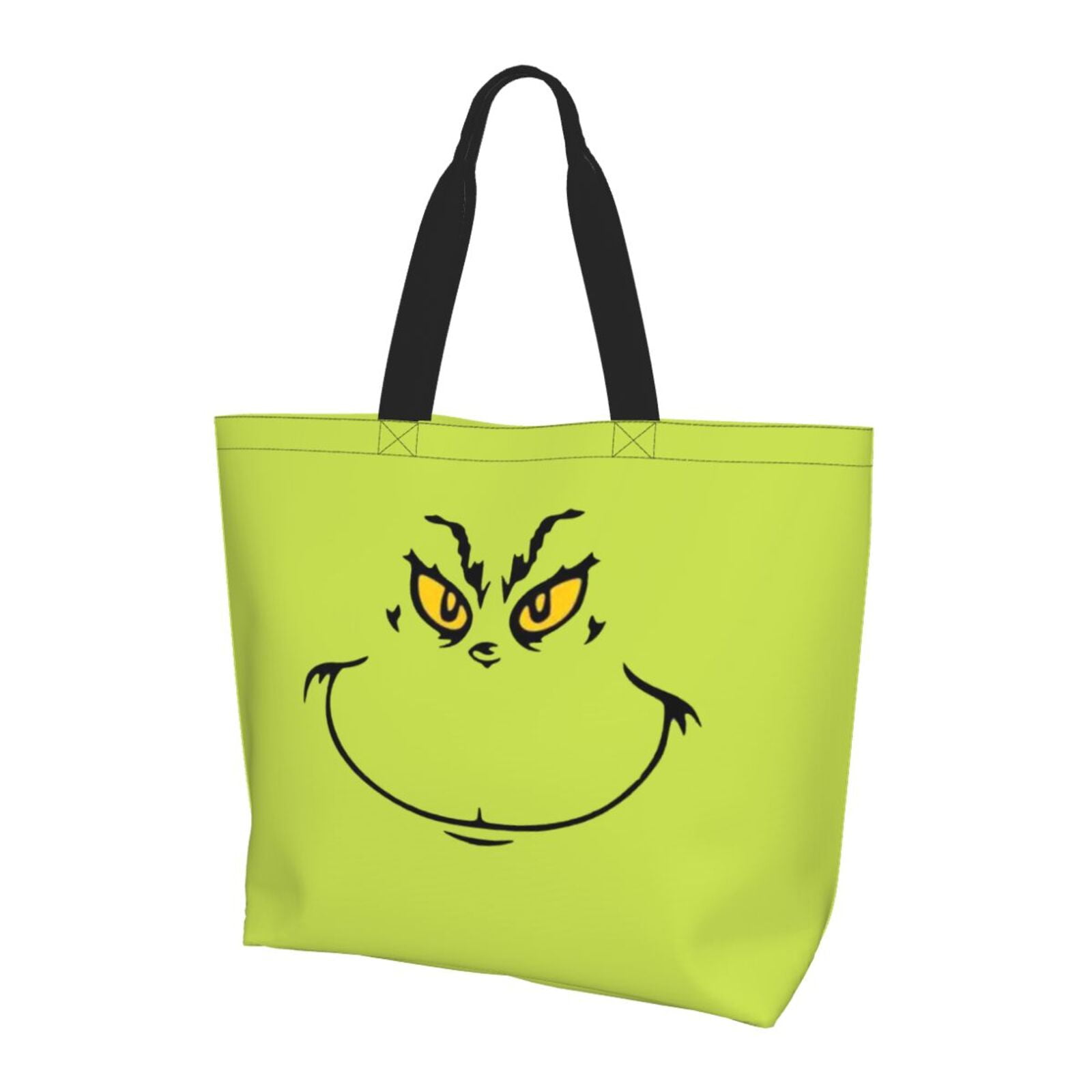 Grin-c Large Canvas Tote Bag for Gym Beach Travel Reusable Grocery ...