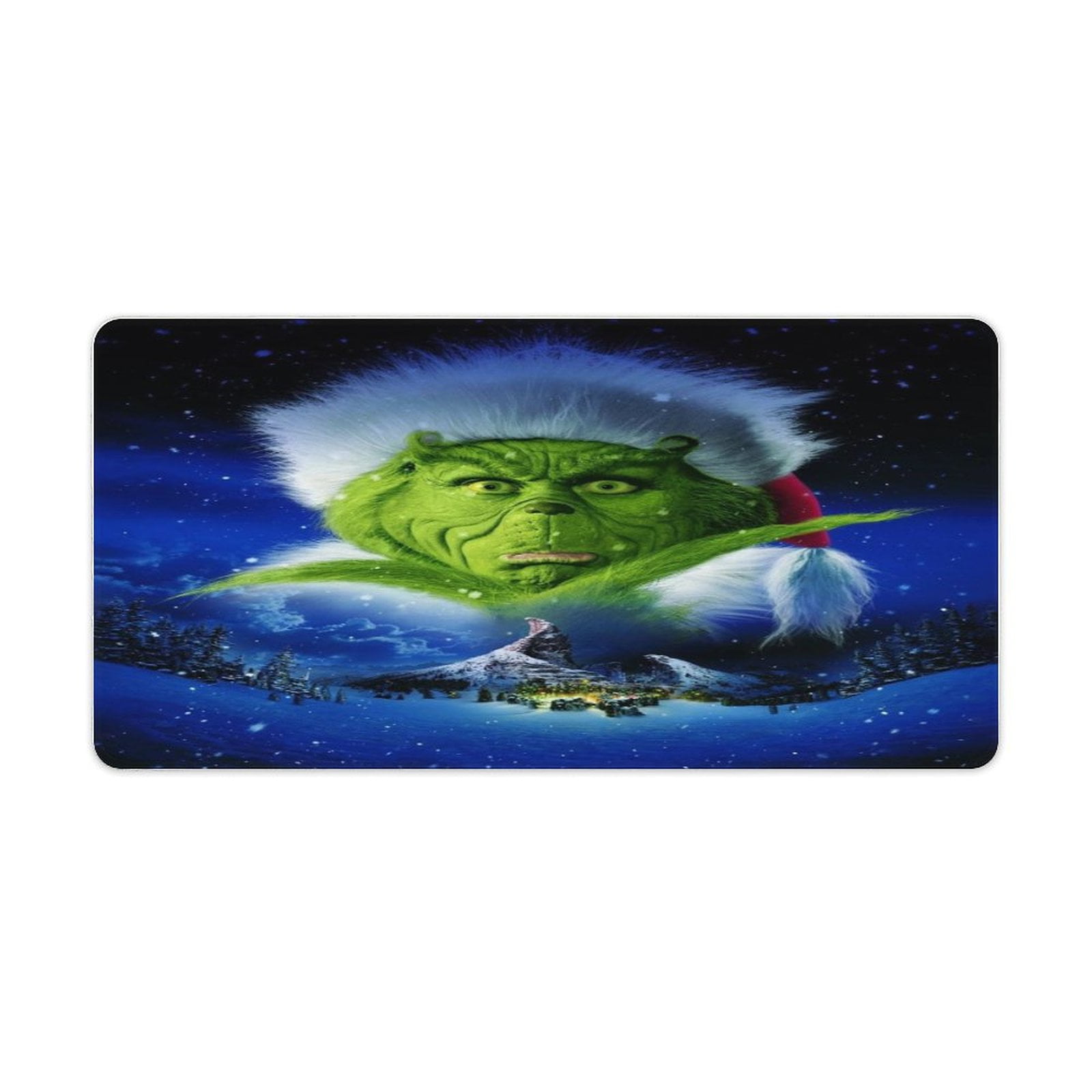 Grin-c Large Gaming Mouse Pad for Laptop Computer Rubber Edge-Locking ...
