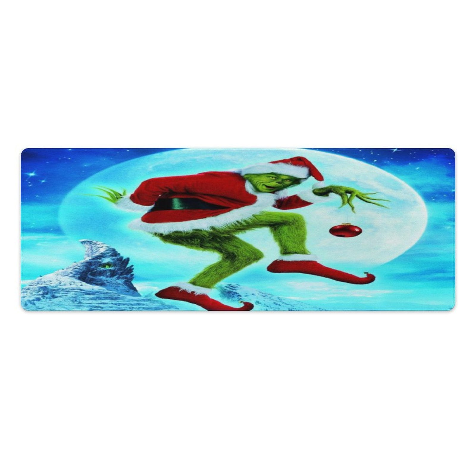 Grin-c Large Gaming Mouse Pad for Laptop Computer Rubber Edge-Locking ...