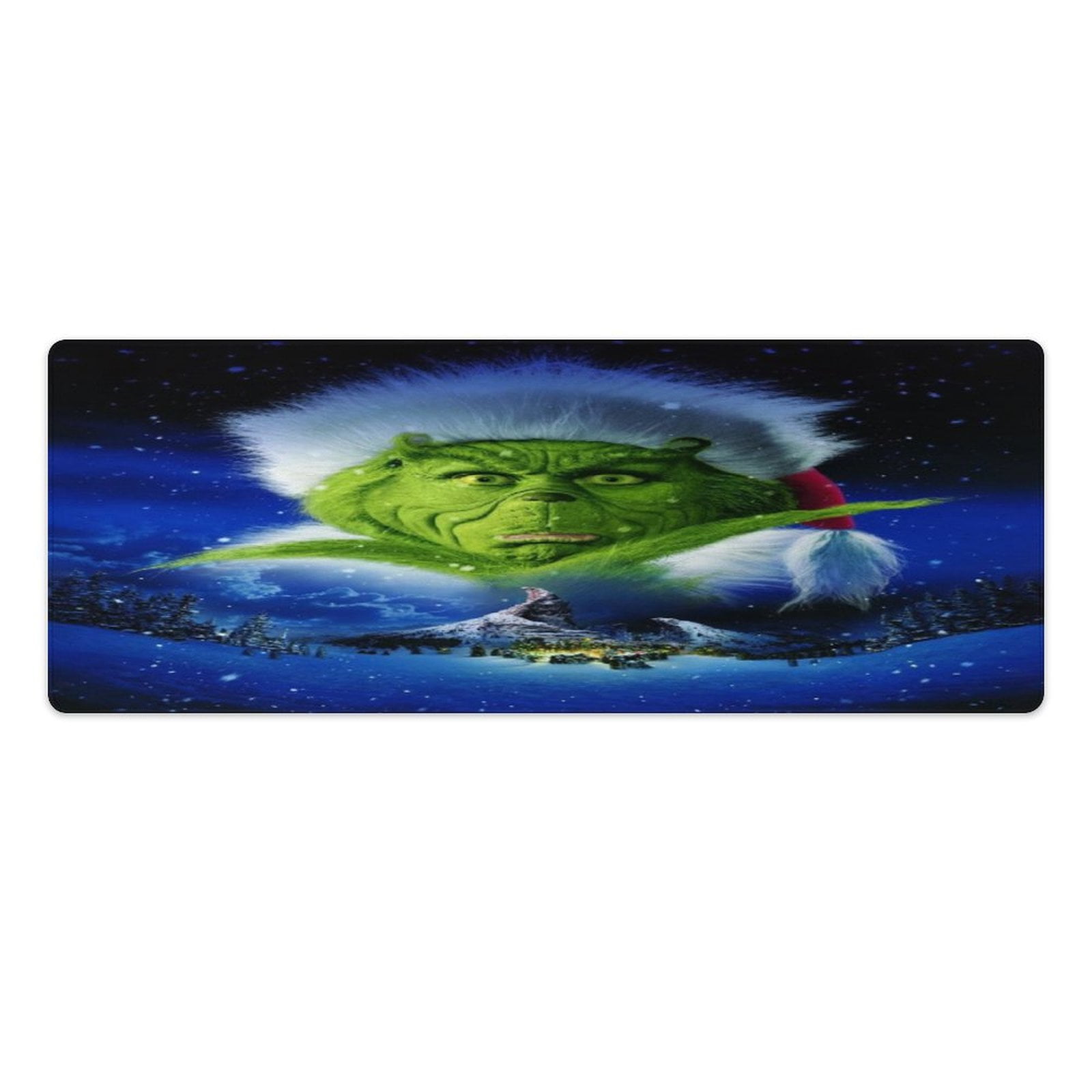 Grin-c Large Gaming Mouse Pad for Laptop Computer Rubber Edge-Locking ...
