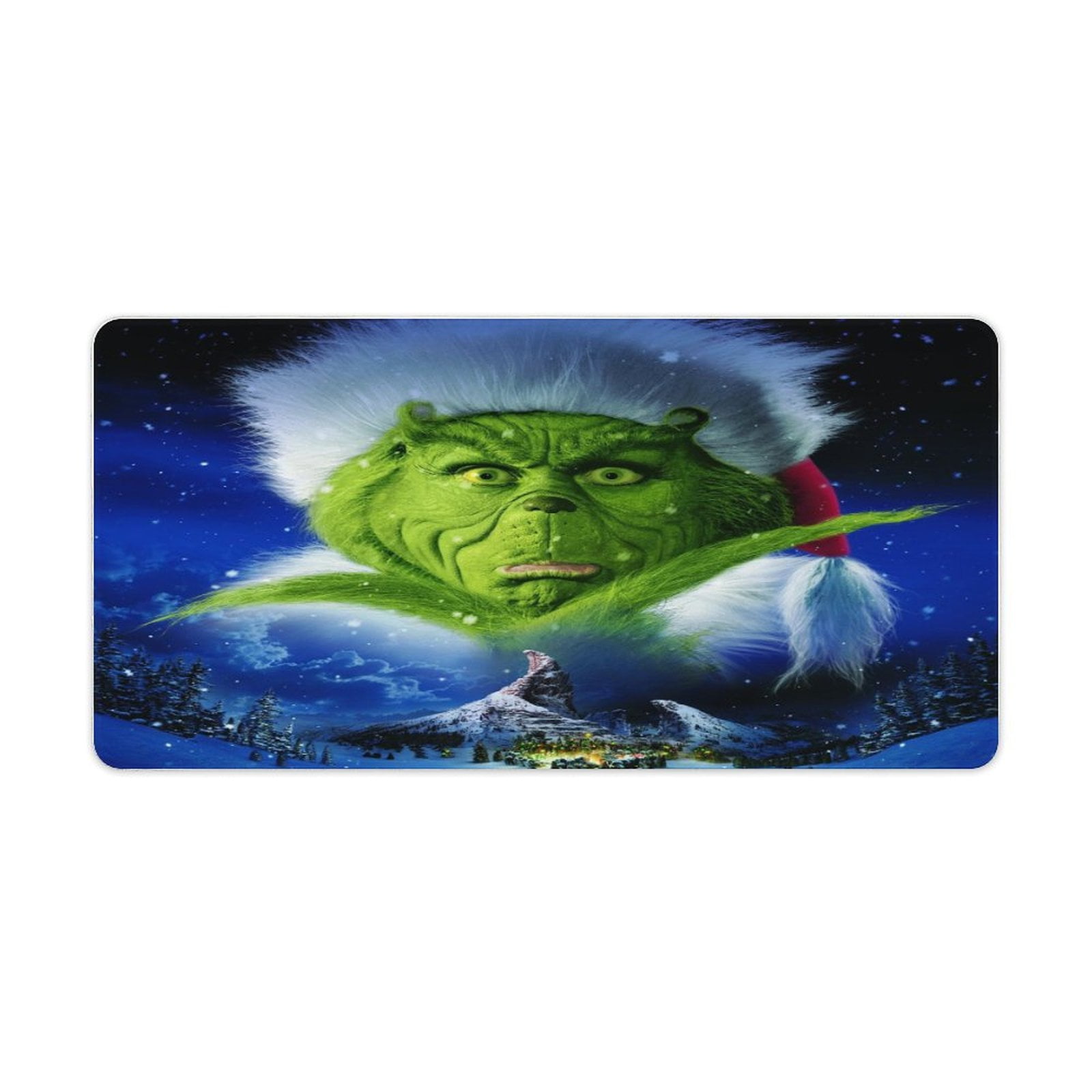 Grin-c Large Gaming Mouse Pad for Laptop Computer Rubber Edge-Locking ...